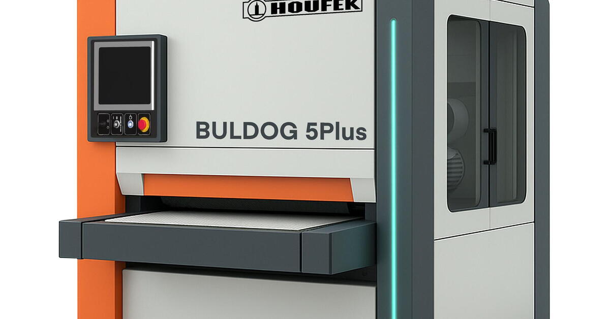 Wide belt sander BULDOG 5Plus 1100 RCS | HOUFEK a.s.