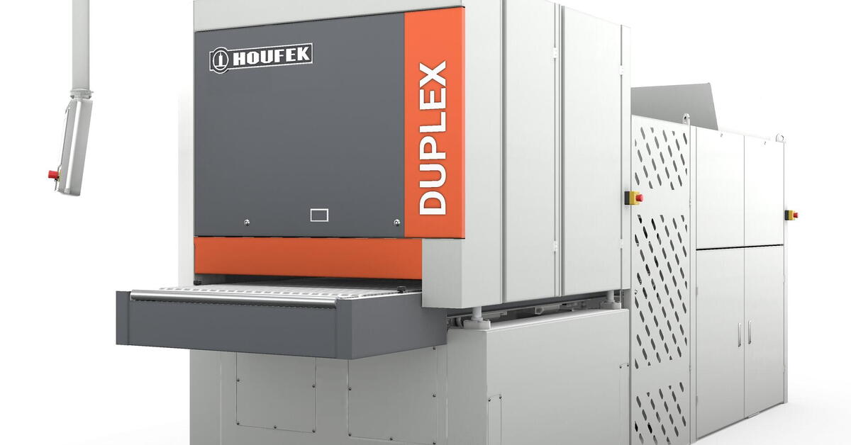 Wide belt sander DUPLEX 1100 RRR-RRR | HOUFEK a.s.