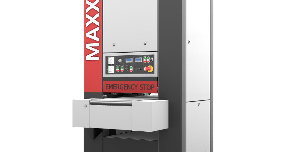 Wide belt sander for metal MAXX 2 800 RDD | HOUFEK a.s.