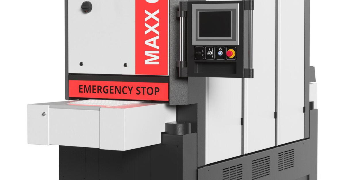 Wide belt sander for metal MAXX 6 400 RDD | HOUFEK a.s.