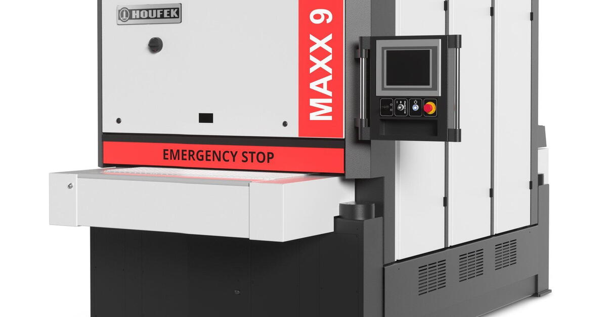Wide belt sander for metal MAXX 9 1100 RDX | HOUFEK a.s.